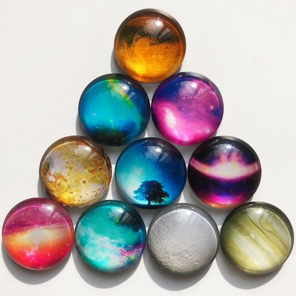 Top Quality And Transparent Crystal Glass Fridge Magnet, Heart Shape ...