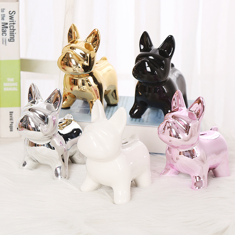 Lovely Children's Gift Dog Ceramic Money Saving Box - Buy money box pig ...