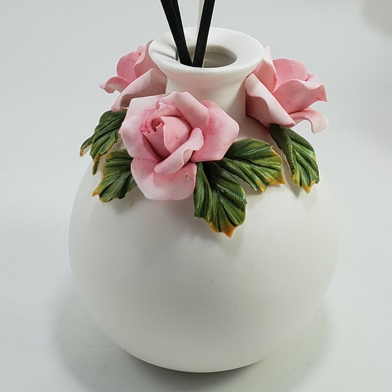 Plastic Luxtury Ceramic Aroma Flower Reed Diffuser Made in China - Buy ...