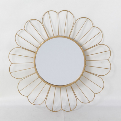 Metal Frame Gold Sun Decor Wall Decorative Mirror - Buy mirrors decor ...