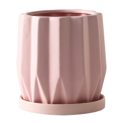 Ceramic Marble Pot with Metal Stand Porcelain Succulent Plants Pot ...