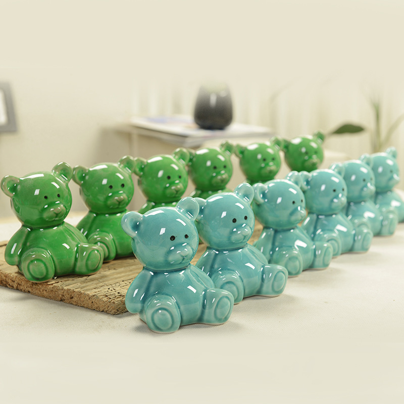 Teddy Bear Coin Bank Ceramic Money Bank - Buy diy coin bank, modern ...